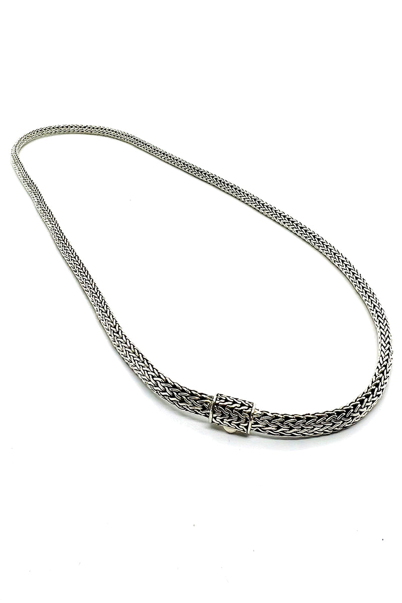 Sterling Silver Handcrafted Bali Chain (24") – Silver Eagle Gallery