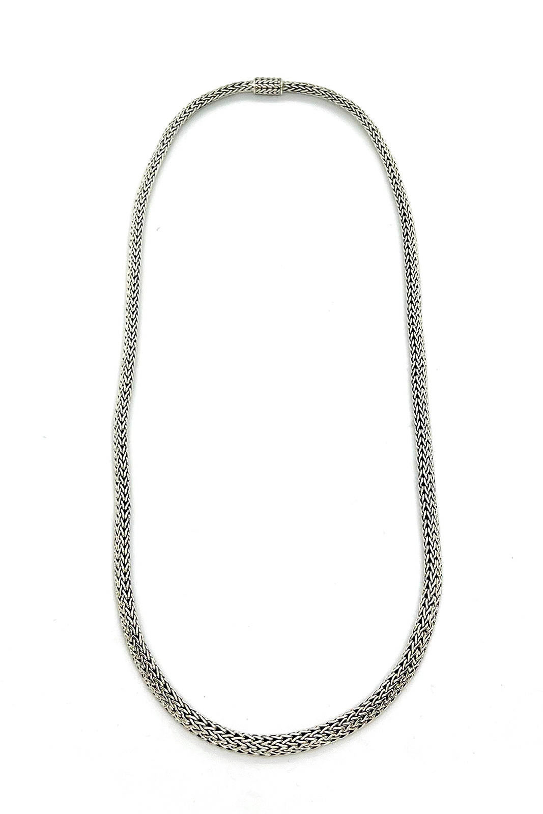 Sterling Silver Handcrafted Bali Chain (24") – Silver Eagle Gallery