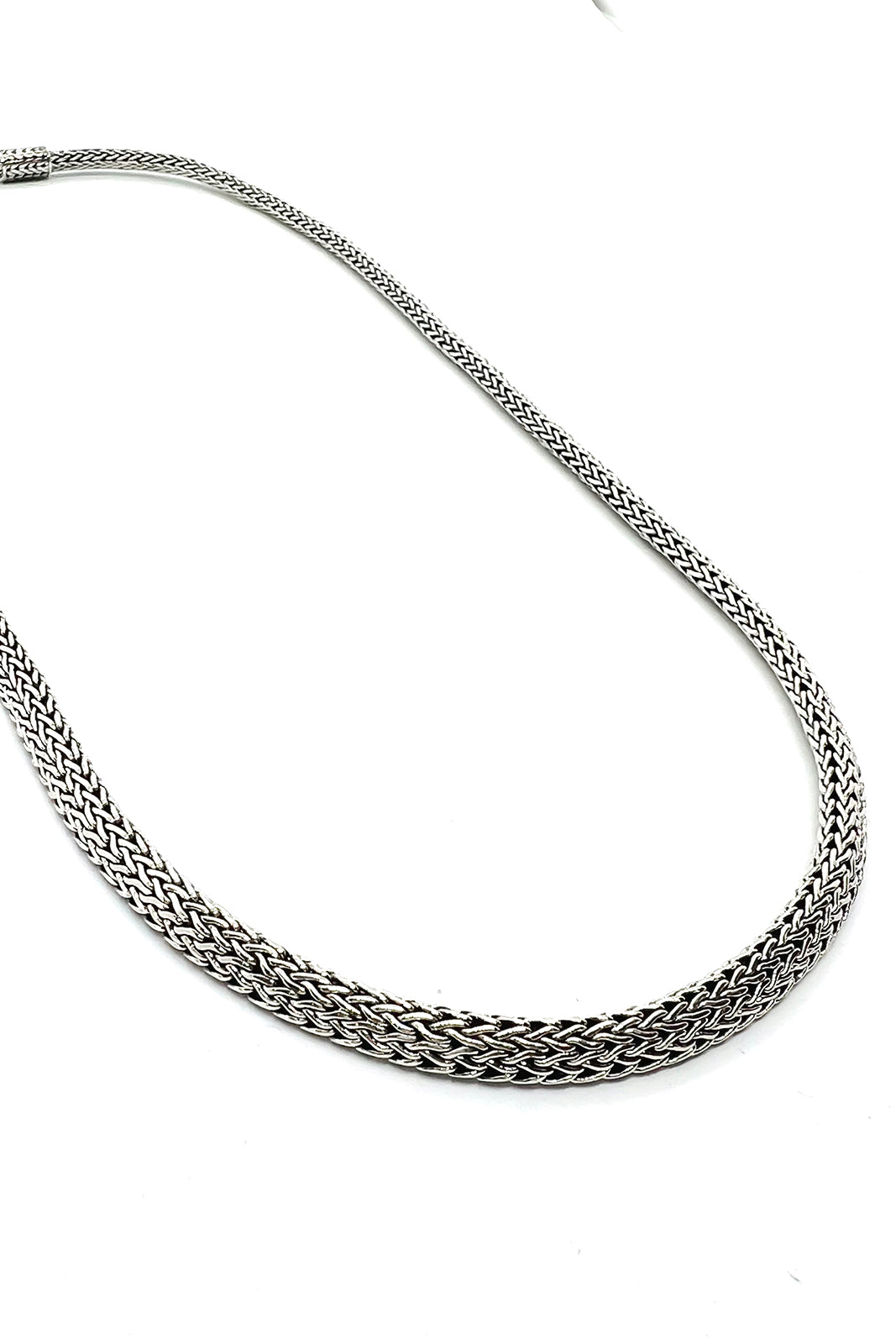Sterling Silver Handcrafted Bali Chain (24") – Silver Eagle Gallery