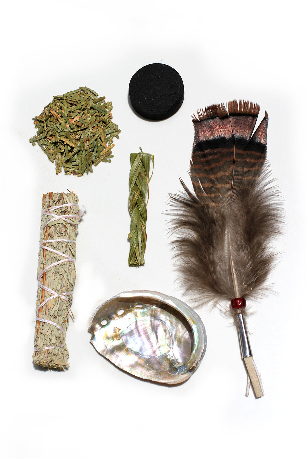 Deluxe Mini White Sage Smudging Kit – Silver Eagle Gallery
