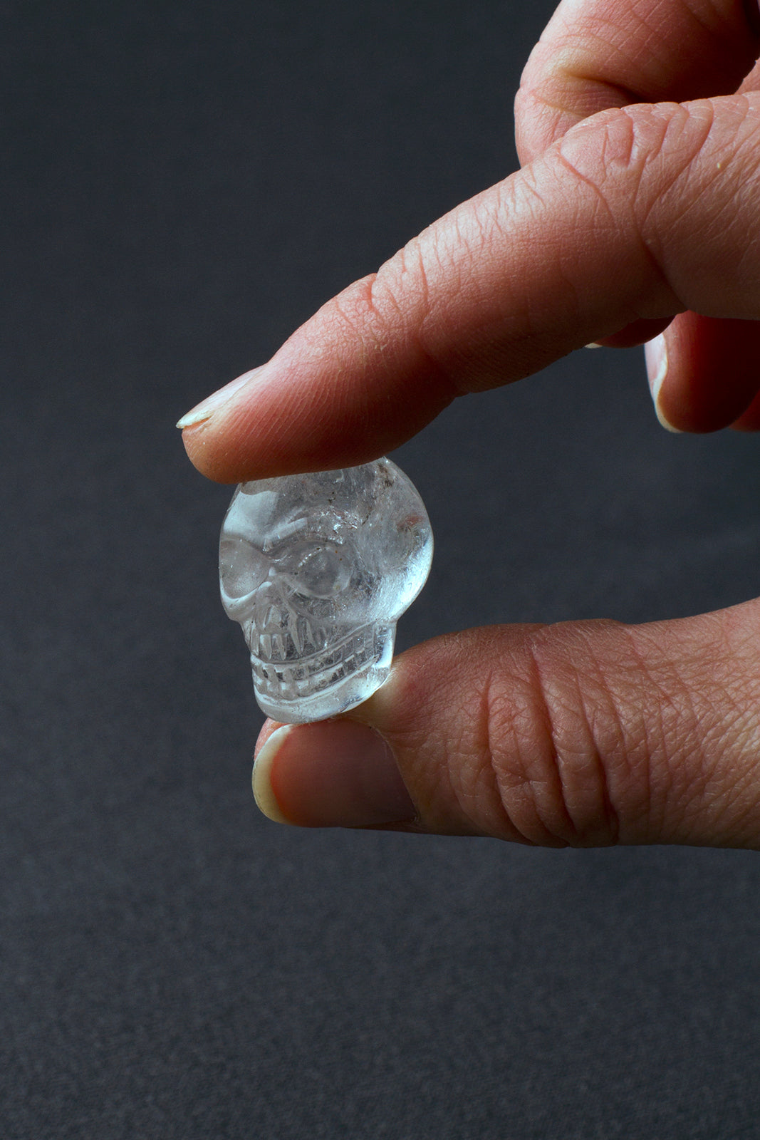 Mini Quartz Crystal Skull – Silver Eagle Gallery