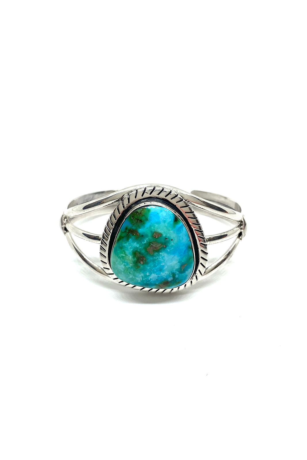 Richard Kee Sonoran Gold Turquoise Bracelet – Silver Eagle Gallery