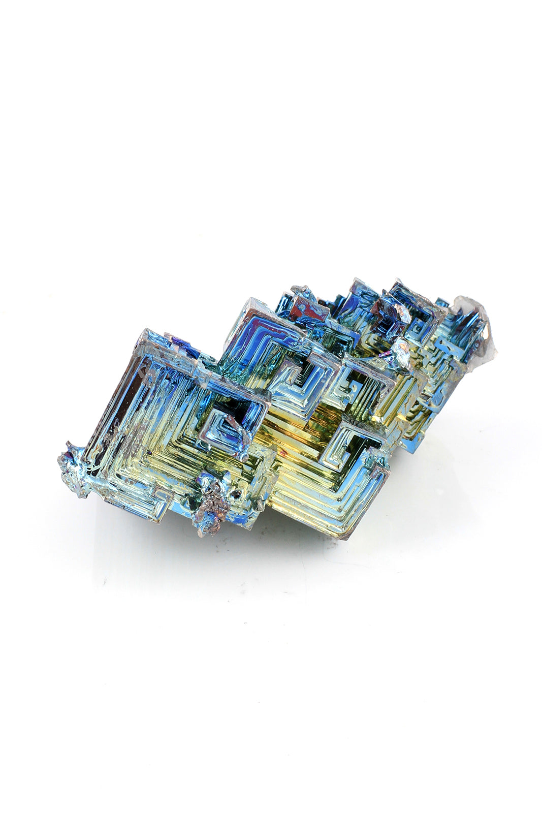 Bismuth Crystal Specimen – Silver Eagle Gallery
