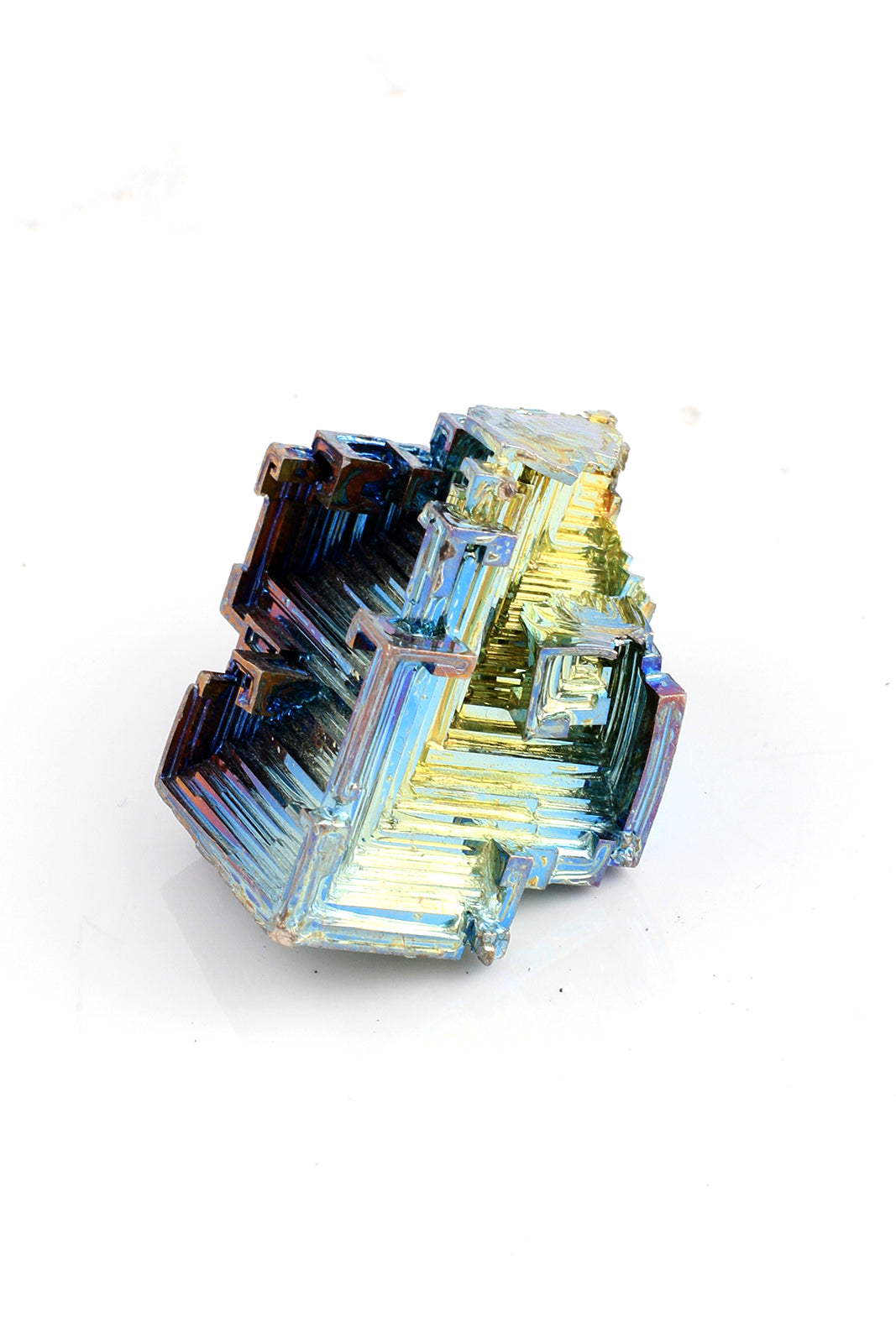 Small Bismuth Crystal Specimen – Silver Eagle Gallery