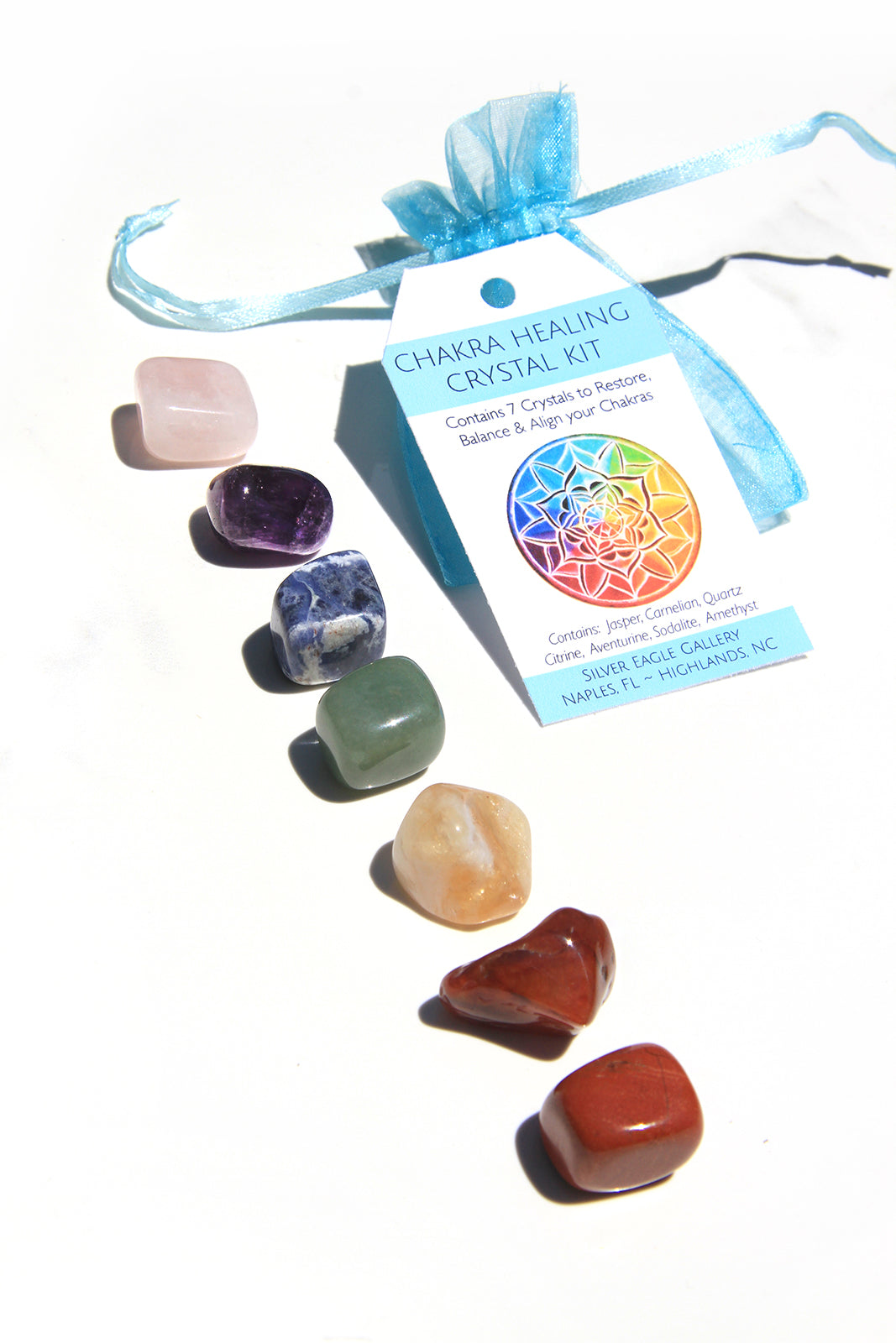 Chakra Healing Crystal Kit – Silver Eagle Gallery
