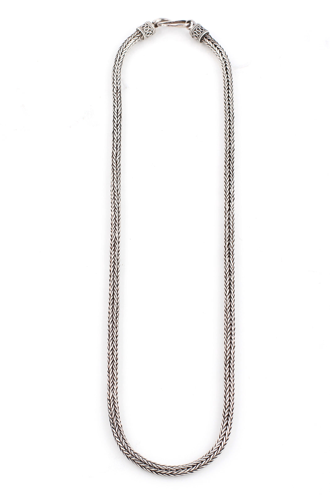 Thick Sterling Silver Naga Bali Chain – Silver Eagle Gallery